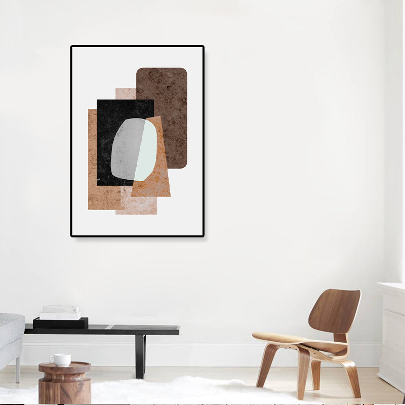 Novel Pattern Canvas Abstract Expressionism Textured Wall Art Decor in ...