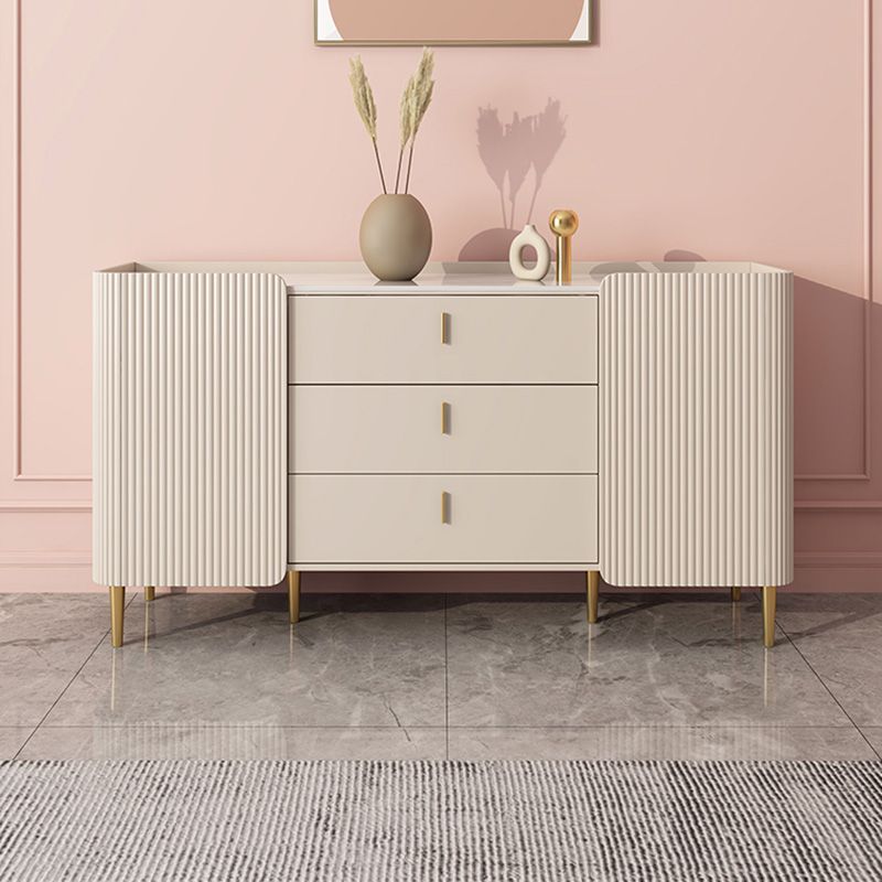 Sintered Stone Home Sideboard Luxury Rectangle Storage Sideboard ...