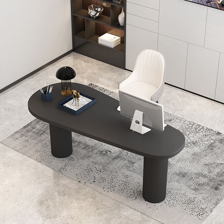 Solid Wood Work Table Home Office Industrial Free Form Writing Desk ...