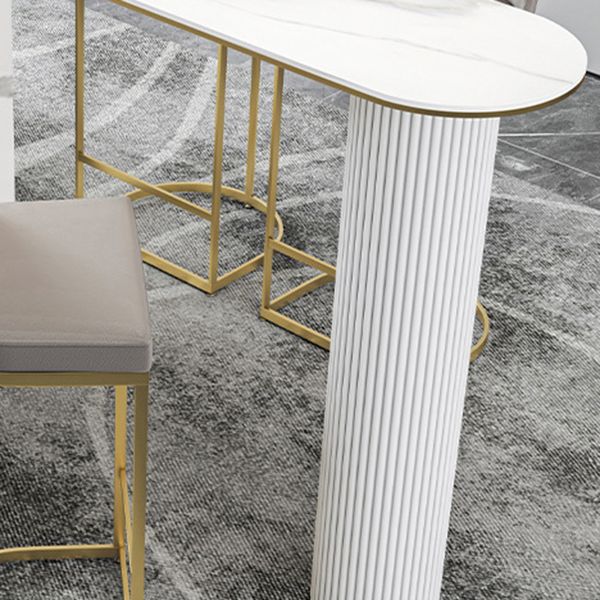 Traditional Luxury Bar Table Stone Irregular Shape Bar Table with ...