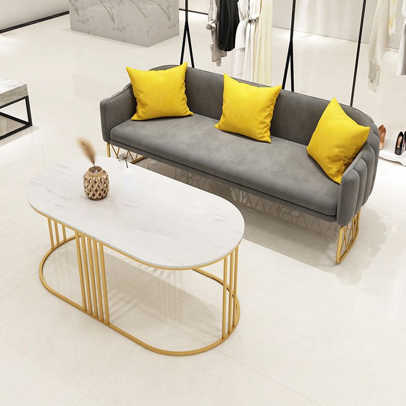 25.59" Wide Tuxedo Arm Sofa with Tight Back Modern Sofa for Living Room ...