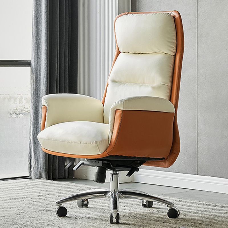 Padded Arms Executive Chair Modern Office High Back Managers Chair ...