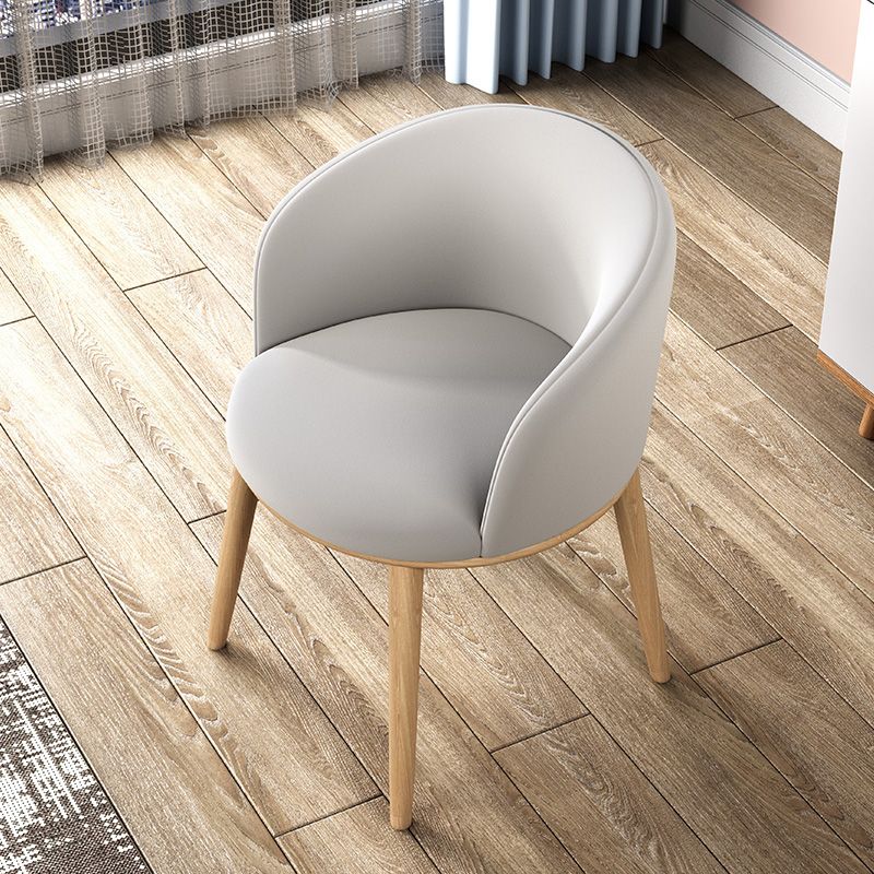 Glam Style Parsons Arm Chair Indoor Dining Chair with Metal Base ...