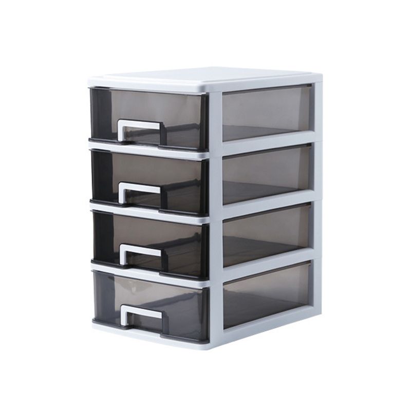 Drawers Plastic File Cabinet Home or Office Vertical Modern File ...