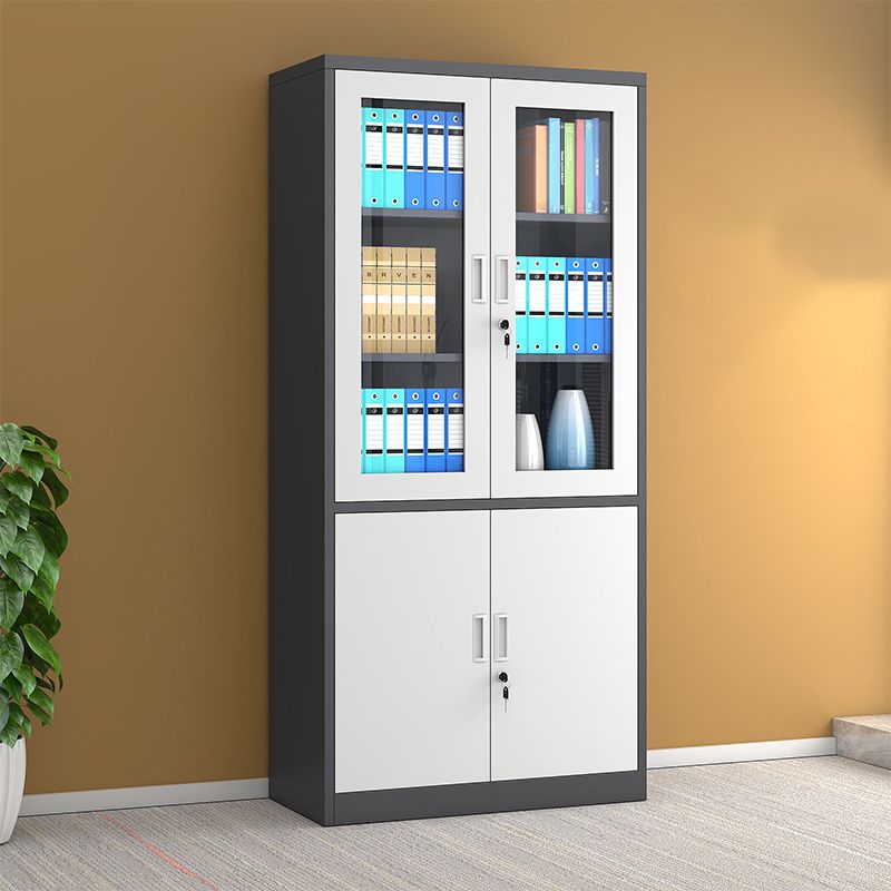 Modern Metal File Cabinet Solid Color Filing Cabinet for Home Office ...