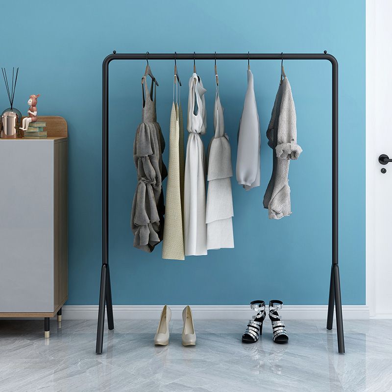 Industrial Style Coat Rack Pure Color Free Standing Metallic Coat Rack ...
