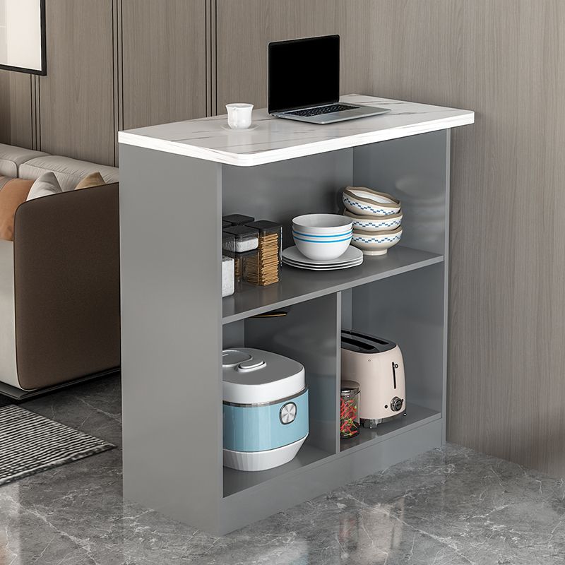 Modem & Contemporary Wood Rectangle Bar Wine Table for Dining Room ...