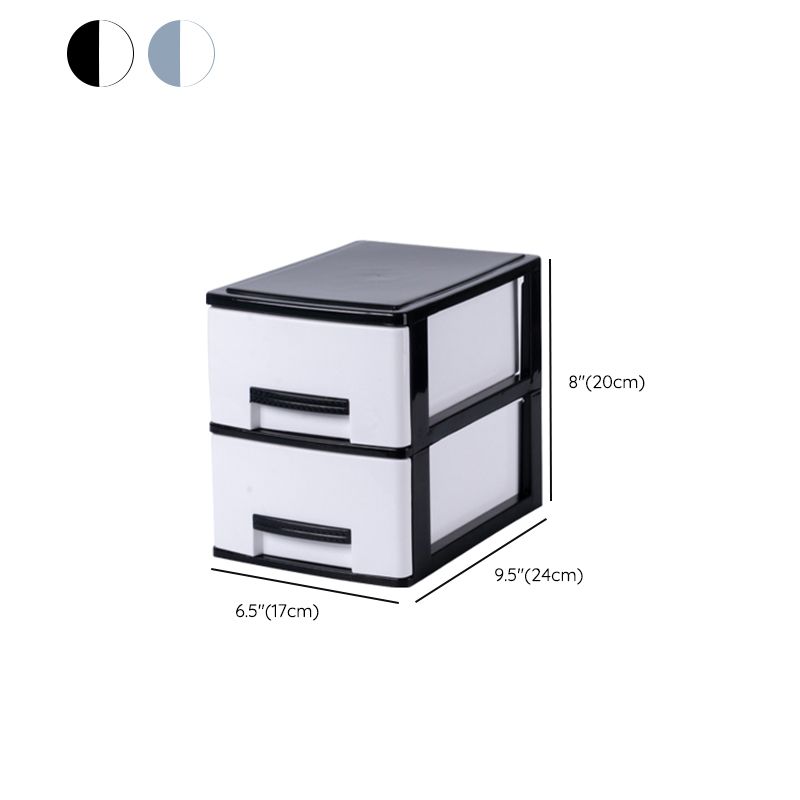 Plastic Filing Cabinet Vertical Modern Drawers File Cabinet for Home ...