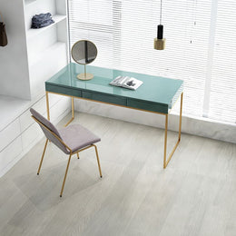 Glam Wood Make-up Vanity 17.71" Wide Vanity Tables with Storage Drawers ...