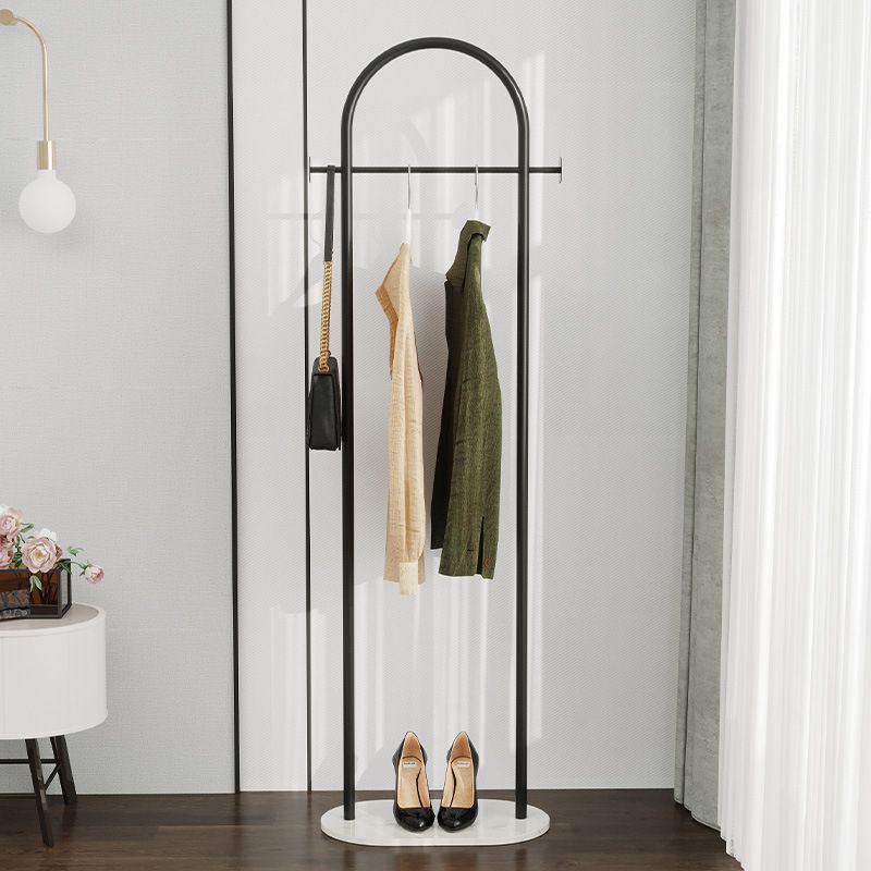 Glam Metallic Coat Hanger U-Shape Free Standing Coat Rack for Bedroom ...