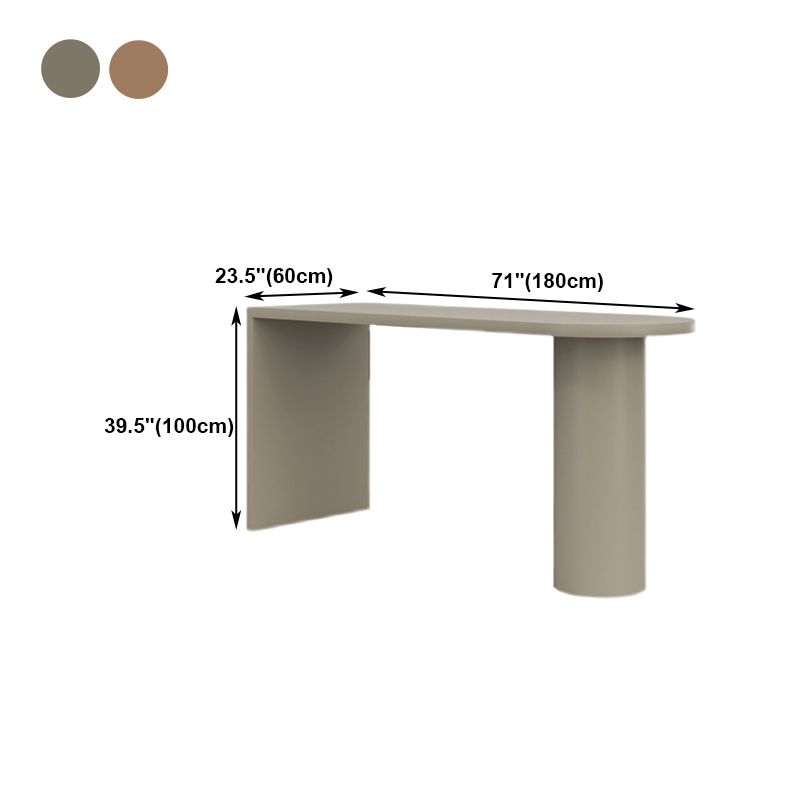 Dining Room Ash Wood Counter Table 40-inch Height Modern Bar Table ...