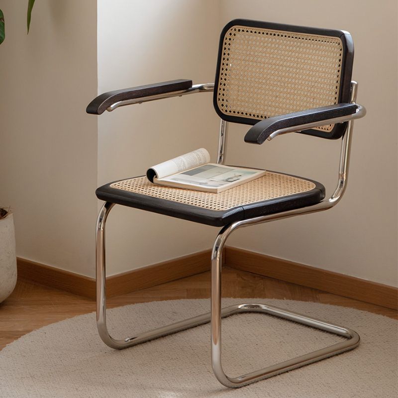 Contemporary Style Open Back Metal Dining Chairs(Set of 1/2/4/6/8 ...