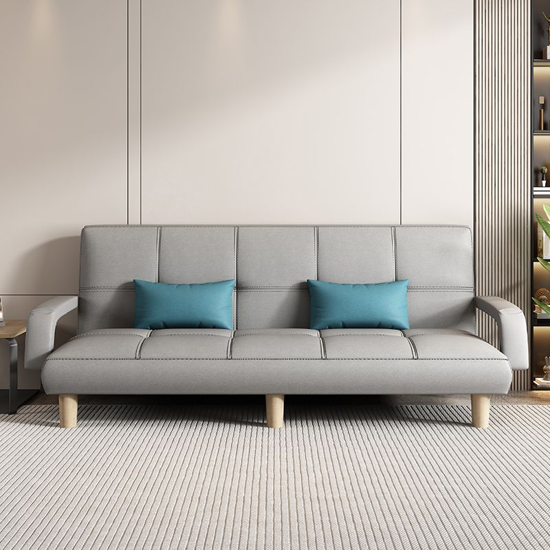 Scandinavian Futon Sleeper Sofa Bed Biscuit Back Futon Sleeper Sofa ...