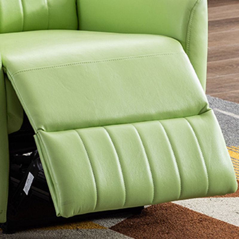 Contemporary Swivel Rocker Standard Recliner 31" Wide Solid Color ...