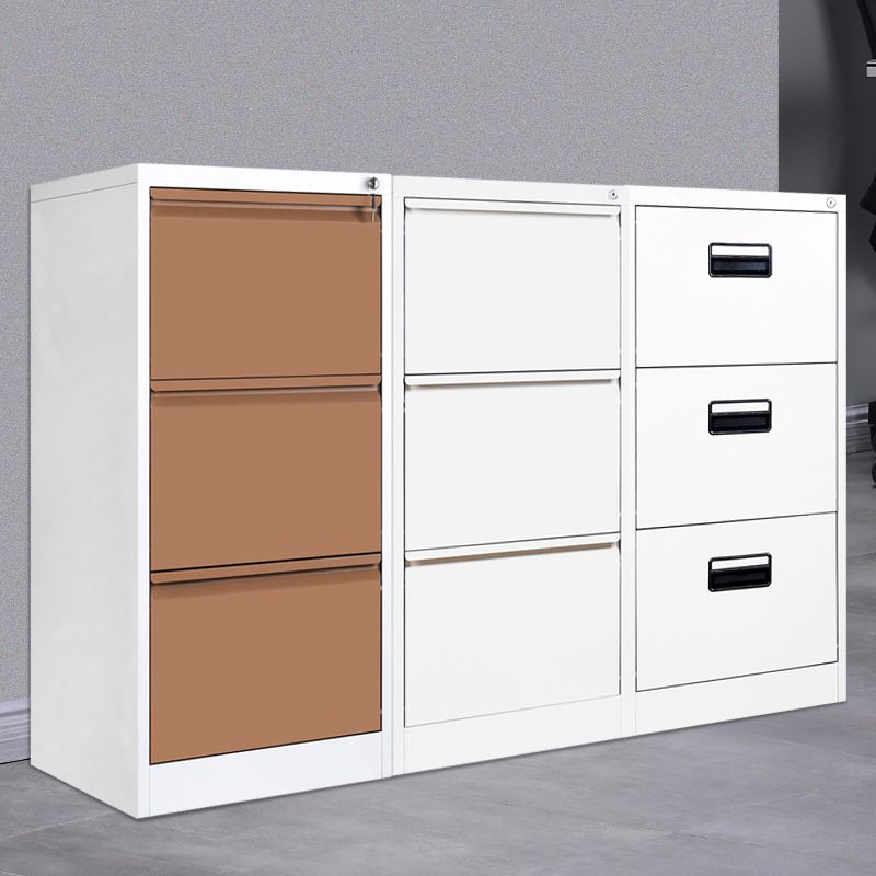 Modern Metal File Cabinet Pure Color Filing Cabinet for Home Office ...