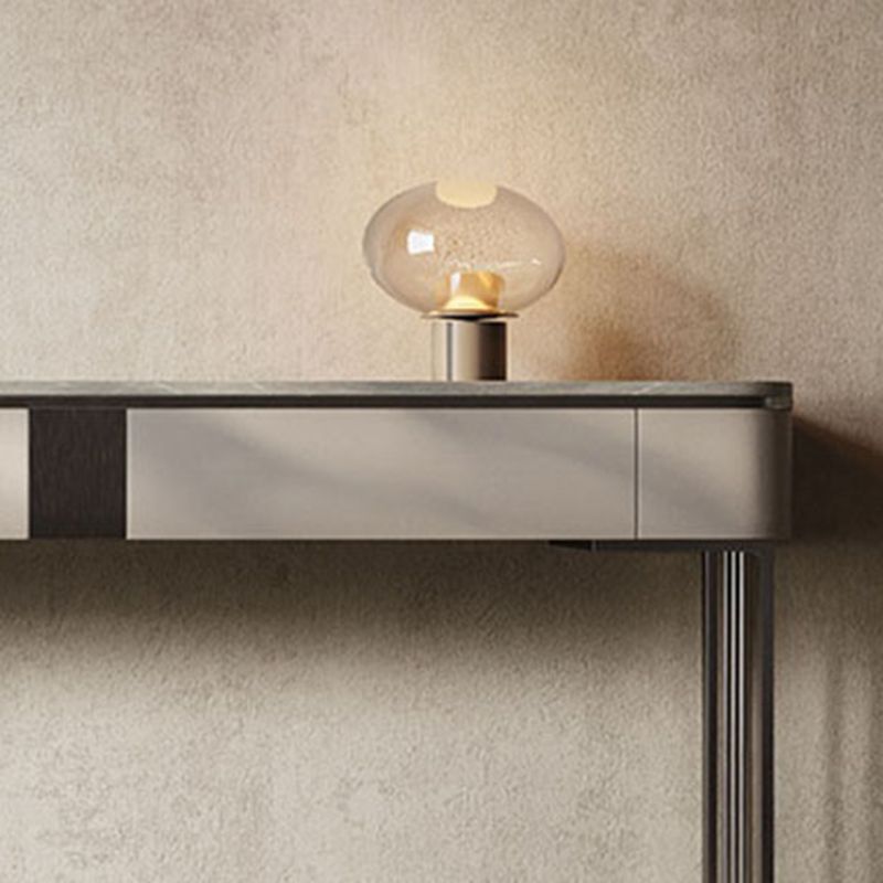 Rectangle Console Table Scratch Resistant with Stone Top for Hall ...