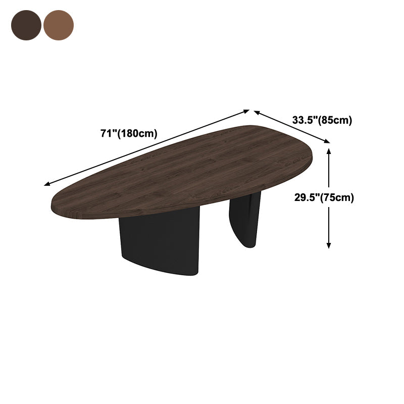 Free Form Work Table Home Office Solid Wood Industrial Writing Desk ...