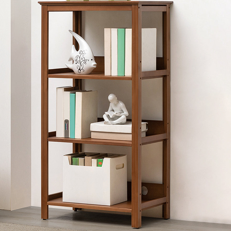 Modern Open Bookshelf Rectangle Wood Bookcase with Shelves for Home ...