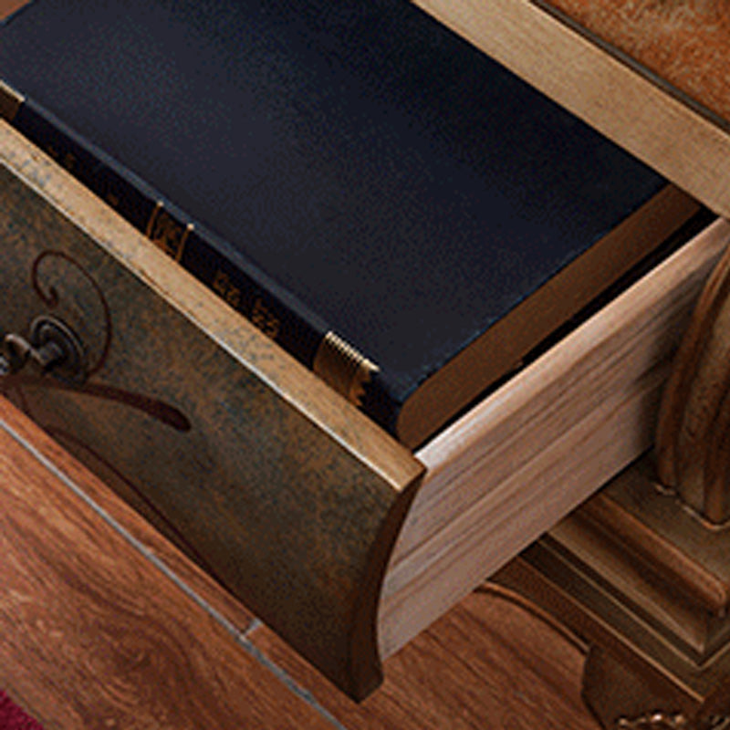 Traditional Style Storage Chest Vertical Solid Wood Storage Chest ...