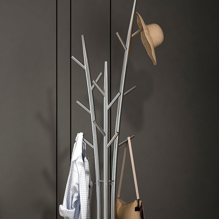 Magnificent Metal Hall Stand Branches Shape Shelf Hooks Coat Hanger ...