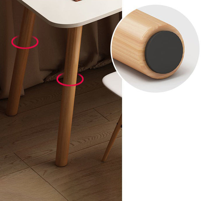Modern Freeform Office Desk Home Artificial Wood Writing Desk with ...