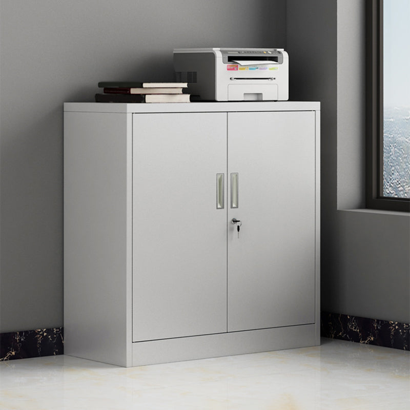 Steel Filing Cabinet Contemporary Silver File Cabinet with Lock and ...