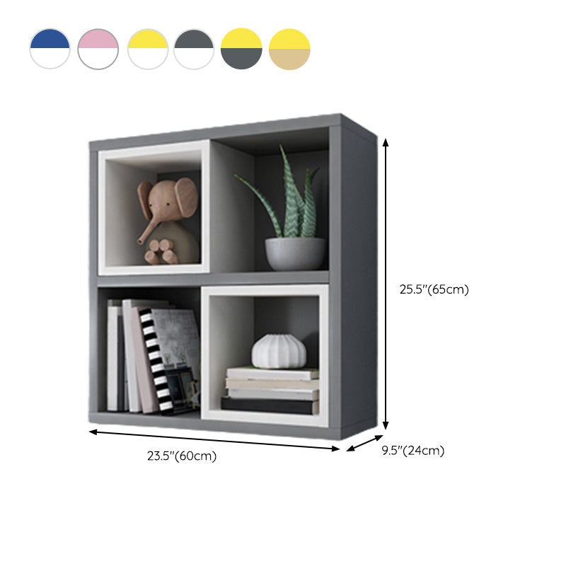 Modern Floating Bookshelf Wooden Wall Mounted Bookcase Shelves Included ...