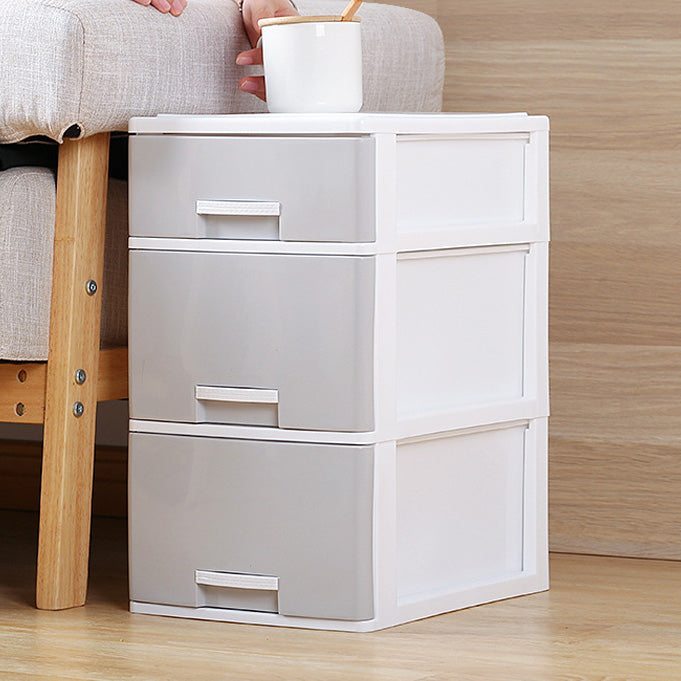 Contemporary File Cabinet Plastic Lateral Drawers Filing Cabinet for ...