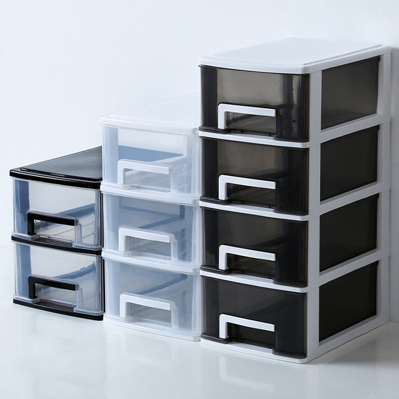 Vertical Modern File Cabinet Drawers Plastic File Cabinet for Home or ...