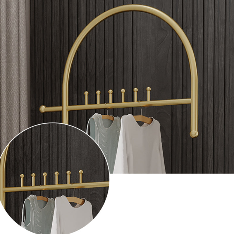 Luxurious Metallic Coat Hanger Free Standing Coat Rack with Flip Box ...