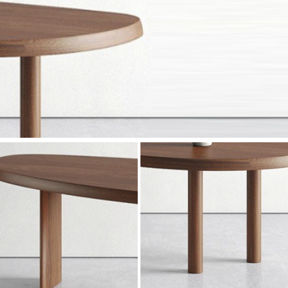 Contemporary Solid Wood Office Desk 29.53-inch Tall Writing Desk ...