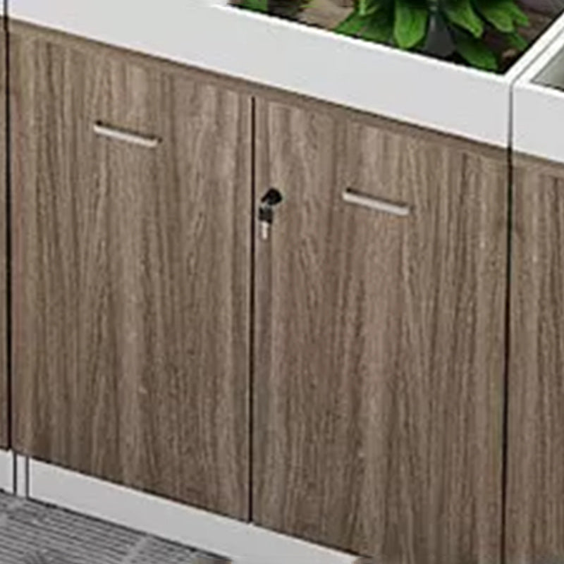 Modern Lateral Filing Cabinet Wooden File Cabinet with Lock and Storage ...