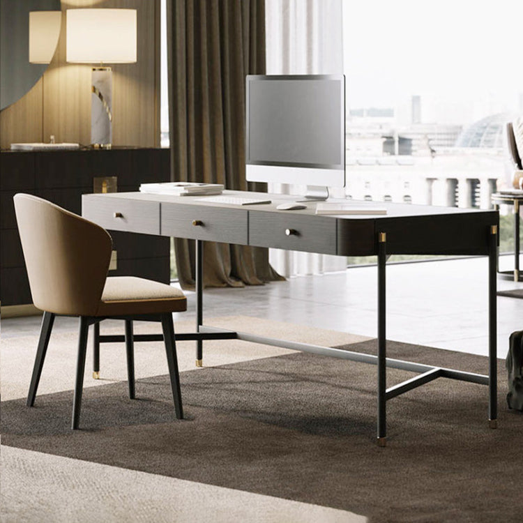 Rectangular Shaped Office Desk Conference Table 2 Legs Writing Desk in ...