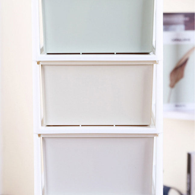 Filing Cabinet Plastic Lateral Color Panel File Cabinet with Drawers ...