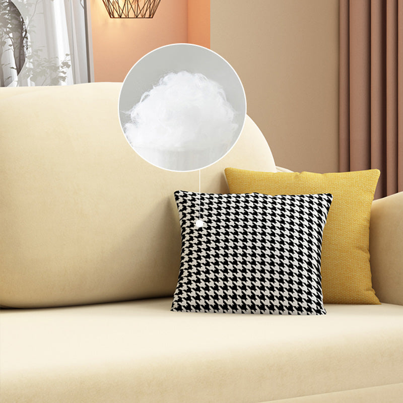 Glam Style Beige Futon Sleeper Sofa with Pillow Back in Velvet - Clearhalo
