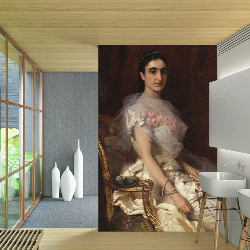 Decorative Fairy Lady Wall Covering Custom-Printed Traditional Wall ...