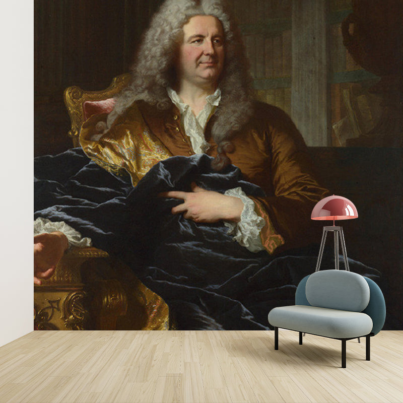 Oil Painting of Antoine Murals Classic Stain-Proof Bedroom Wall ...