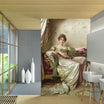 Illustration Fairy Lady Wall Mural Giant Wall Covering for Guest Room ...