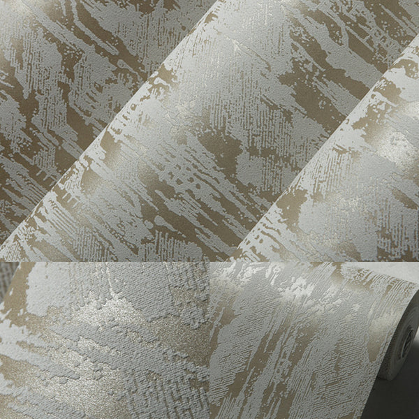 Non-Woven Textured Wallpaper Solid Teenage Living Room Wall Decor, 33 ...