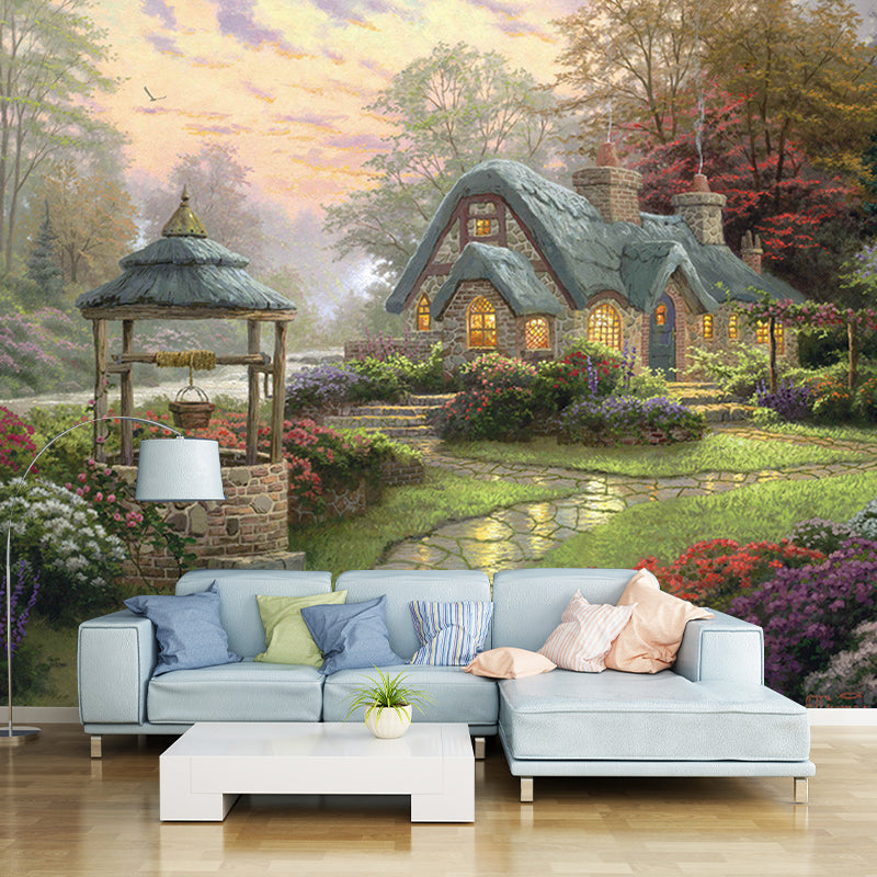 Rustic House Wall Treatment