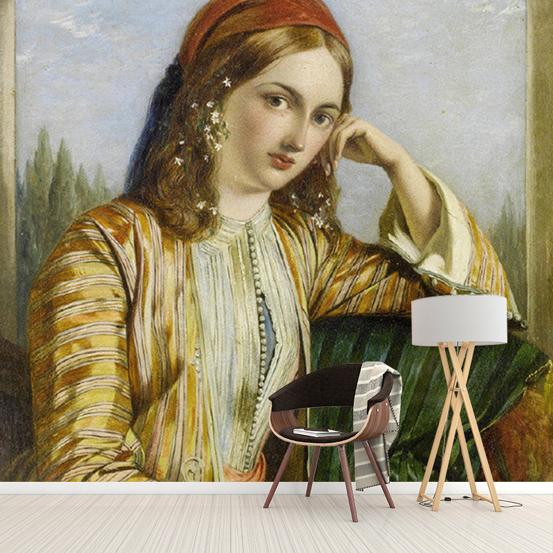 Sultana Hurrem Portrait Wallpaper Murals Classical Smooth Wall ...
