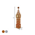 LED Standing Floor Light Traditional Clock Tower Aluminum Wire Floor ...