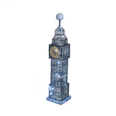 LED Standing Floor Light Traditional Clock Tower Aluminum Wire Floor ...