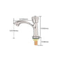 Modern Bathroom Faucet Chrome Knob Handle with Water Hose Vessel Sink ...