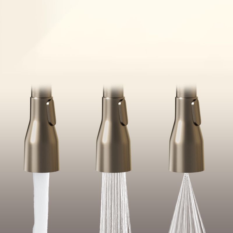 Modern Pull Down Pot Filler One Handle High Profile Filler with Sprayer ...