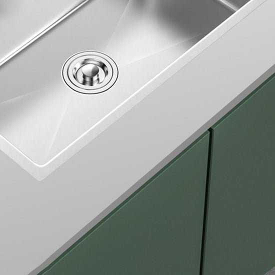 Stainless Steel Kitchen Sink Modern Kitchen Sink with Drain Assembly ...