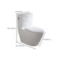 Traditional Seat Included One Piece Toilet Floor Mounted Toilet Bowl ...