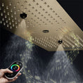 Modern Shower System with Music Playing System Wall Mounted Shower Set ...