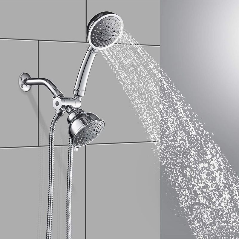 Traditional Style Shower Head Double Bathroom Shower Heads with Round ...