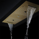 Modern Shower System with Music Playing System Wall Mounted Shower Set ...